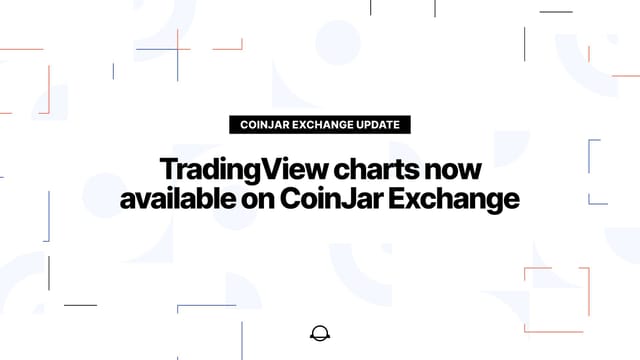 Advanced TradingView charts to CoinJar Exchange!