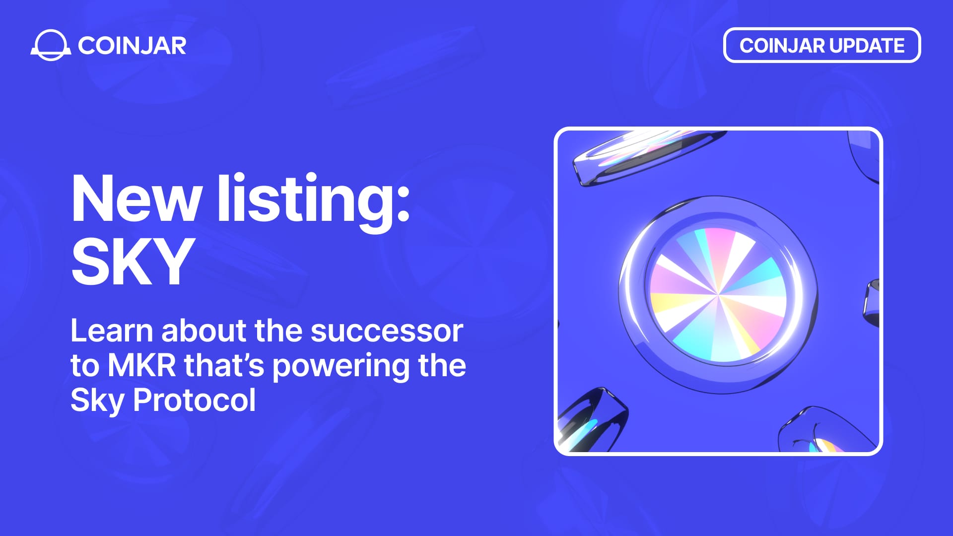 CoinJar Announces SKY Token Listing